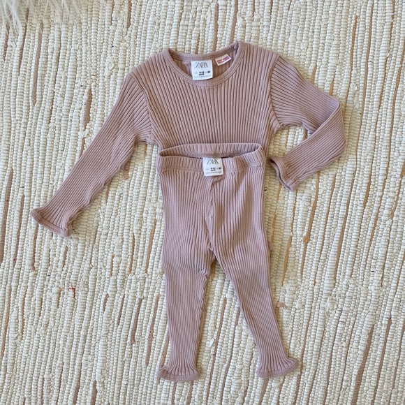Zara | Matching Sets | Zara Ribbed Set | Poshmark
